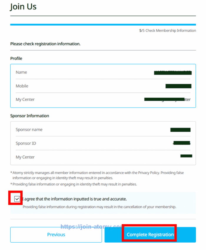 Atomy Membership Guide | USA Quick Start